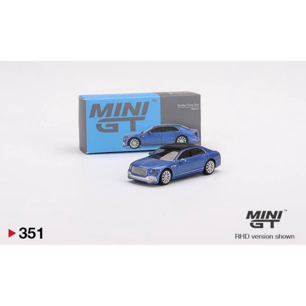 Jual Mini GT MiniGT Bentley Flying Spur Neptune Blue MGT 351 | Shopee ...