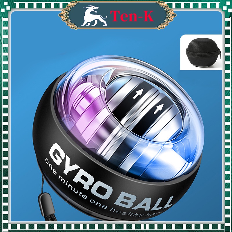 Jual 100Kg Gyro Ball/Powerball gyro LED Auto Starter Hand Gym Latihan ...