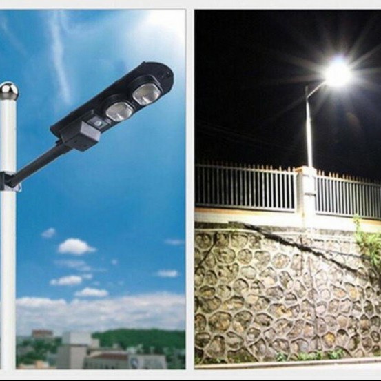Jual Sun Lampu Jalan Pju 100Watt Lampu Jalan Led Solar Cell 100W ...