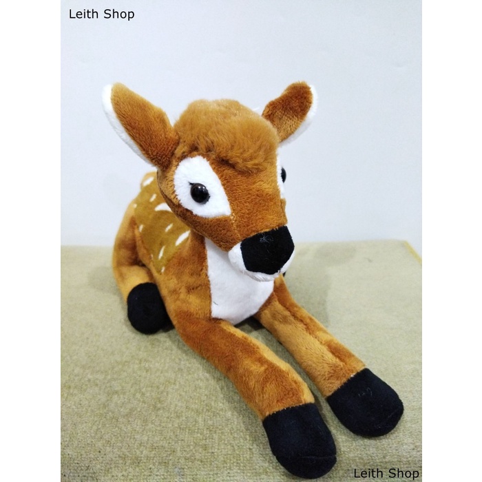 Jual Boneka Rusa Hewan Binatang Lucu Kartun Bambi Rudolph Natal Hutan ...