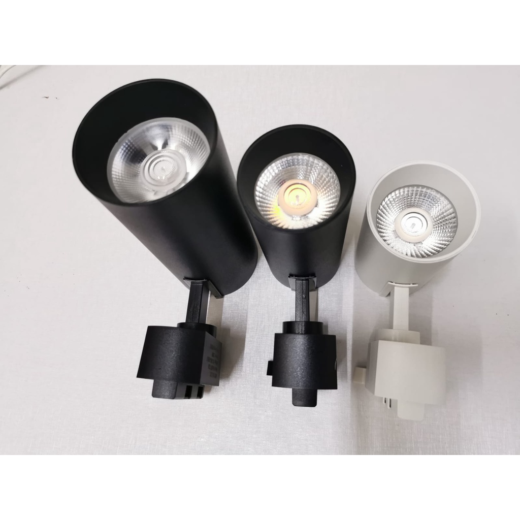 Jual lampu led track light cob lampu spot light rel 10watt - 20watt ...