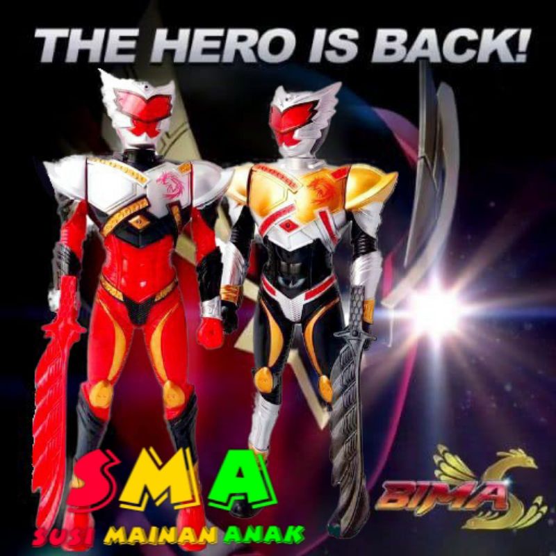Jual Mainan Action Figure Bima X | Shopee Indonesia