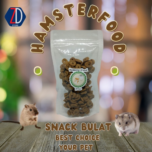 Jual Snack Bulat 100 Gr Pakan Hamster / Gerbil / Makanan Ringan ...