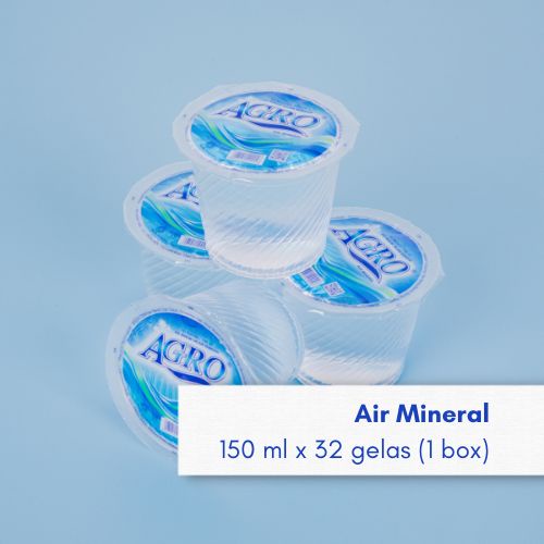 Jual Air Mineral Agro 150 ml x 48 botol (1 box) | Shopee Indonesia
