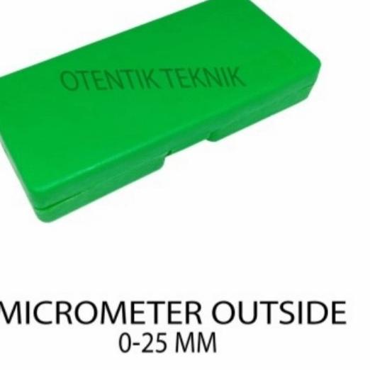 Jual MICROMETER 0 - 25 MM - MIKROMETER DIAMETER LUAR - ALAT UKUR ...