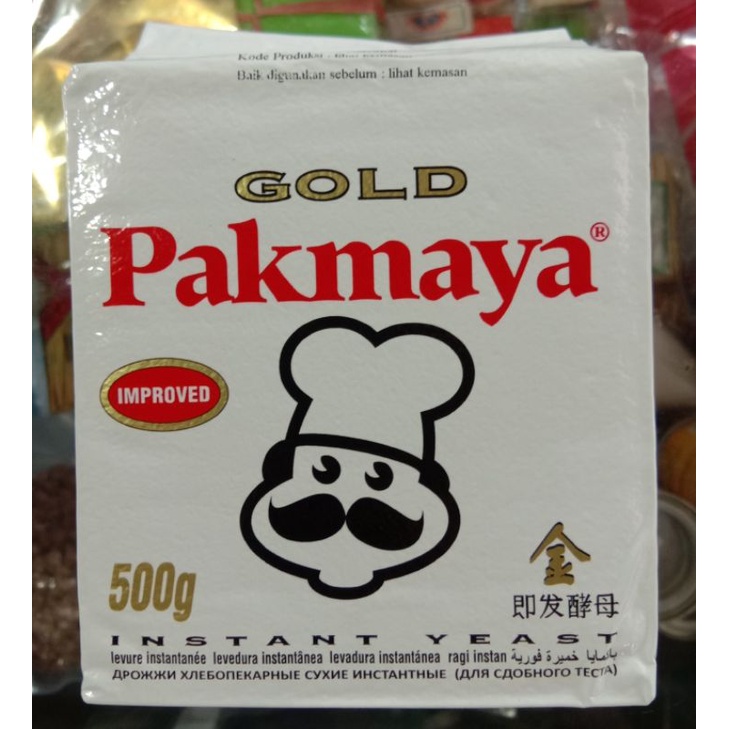 Jual Pakmaya gold ragi instan 500g | Shopee Indonesia