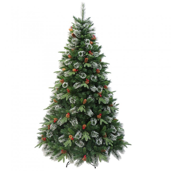 Jual Pohon Natal Jarum Hijau Es Salju Pinus Lonjong SP2012 3ftz 2 feet ...