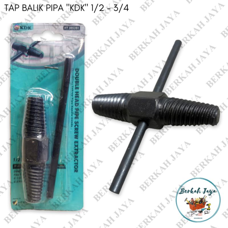 Jual TAP BALIK PIPA 1/2" - 3/4" KDK / Alat Buka Baut Drat pipa kran ...