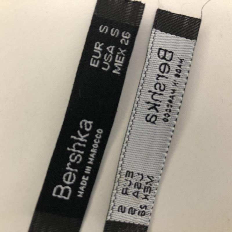 Jual BERSHKA WASHING TAG HANGTAG SUPER PREMIUM CO 1X DI KIRIM 600PCS ...