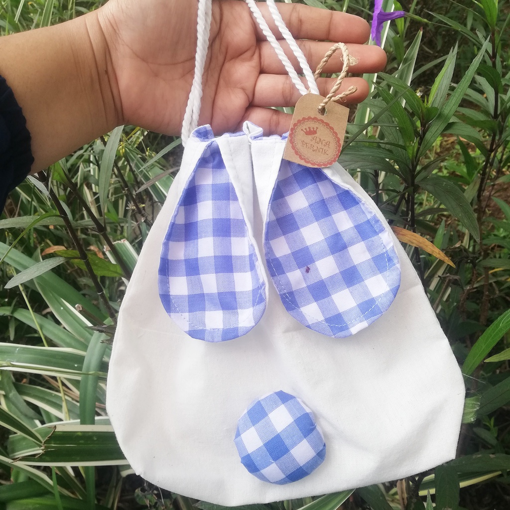 Jual Tas serut perempuan aesthetic korea tas serut mini tas serut ...