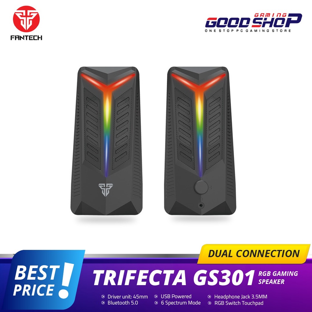 Jual Fantech TRIFECTA GS301 / GS 301 RGB Dual Connection - Gaming ...