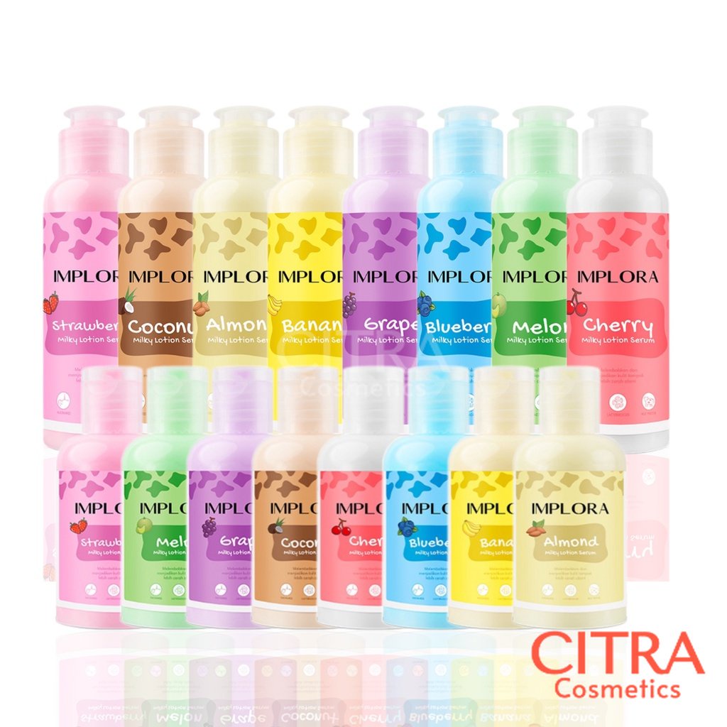 Jual Citra Cosmetic - Implora Milky Lotion Serum Hand lotion Body ...