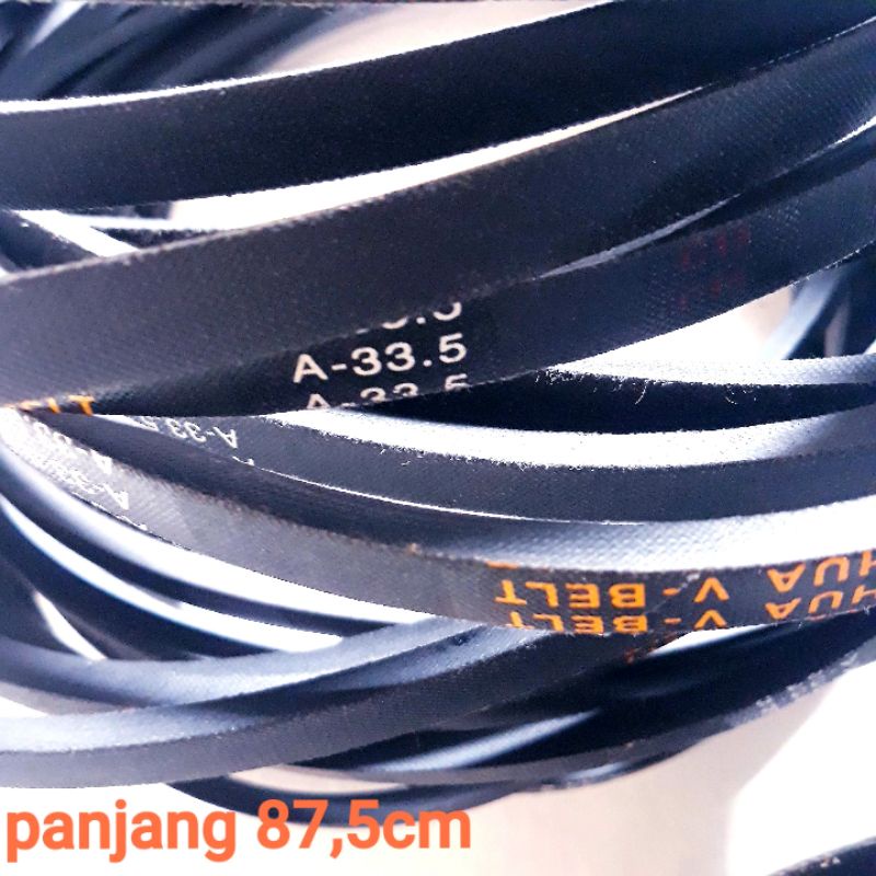Jual vbelt fan belt mesin cuci sharp 2 tabung ( A33,5 ) | Shopee Indonesia