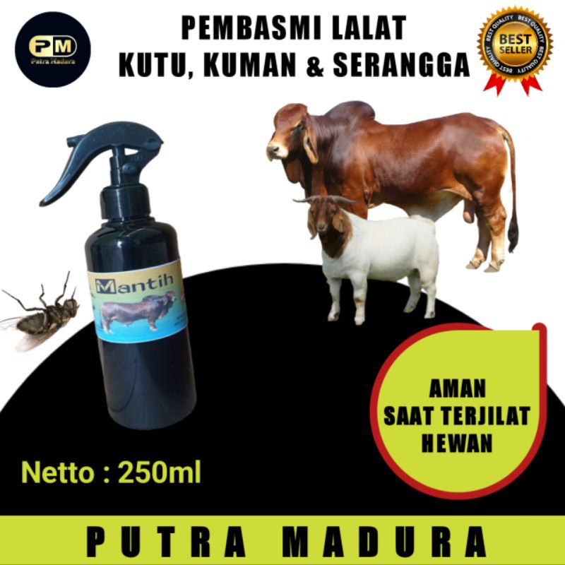 Jual Ralat Mantih Pembasmi Lalat Sapi Super Ampuh Untuk Sapi, Kuda ...