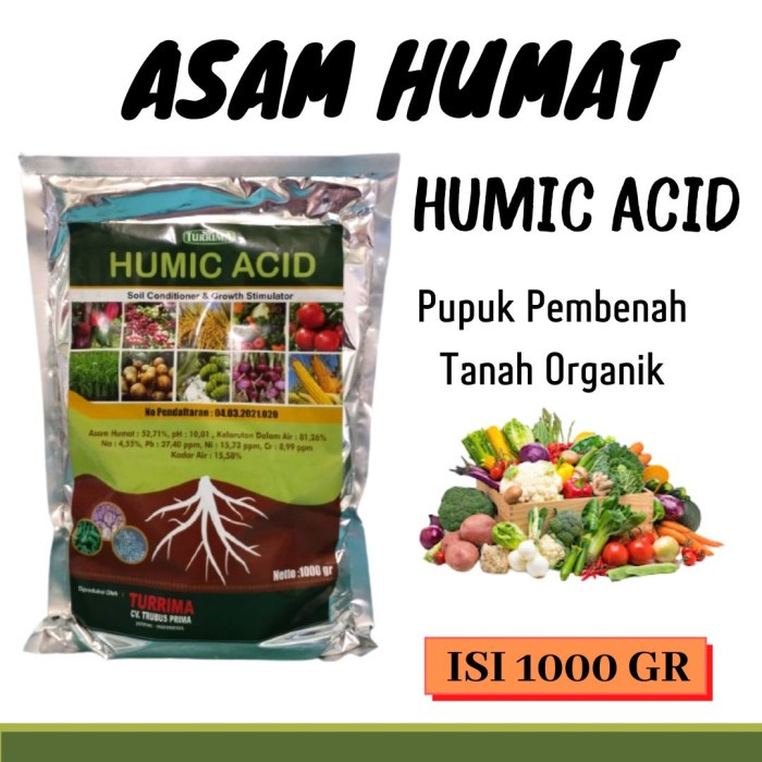 Jual Asam Humat 1 kg, Asam Humat 90% Humic Acid NAVACID | Shopee Indonesia