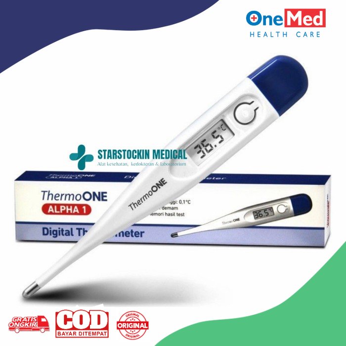 Jual termometer digital onemed alpha 1 | Shopee Indonesia