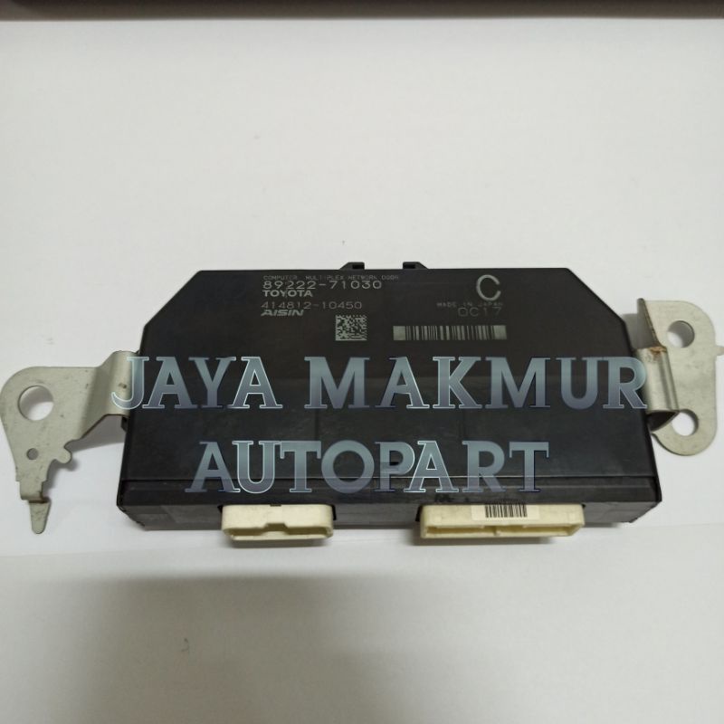 Jual Computer Komputer Ecu Multiplex Network Door Toyota Fortuner VRZ ...