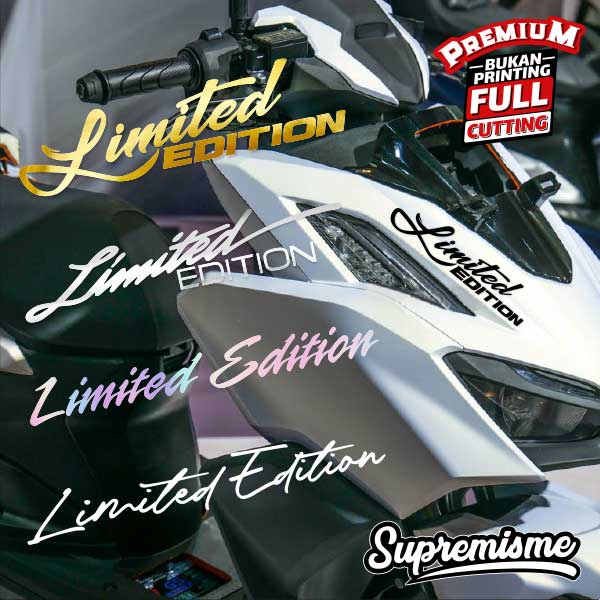 Jual Stiker Limited Edition / Sticker Limited Edition Terbaru / Stiker ...