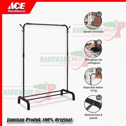 Jual Gantungan baju Stand hanger Rak Gantungan Baju Dengan Pengait ...