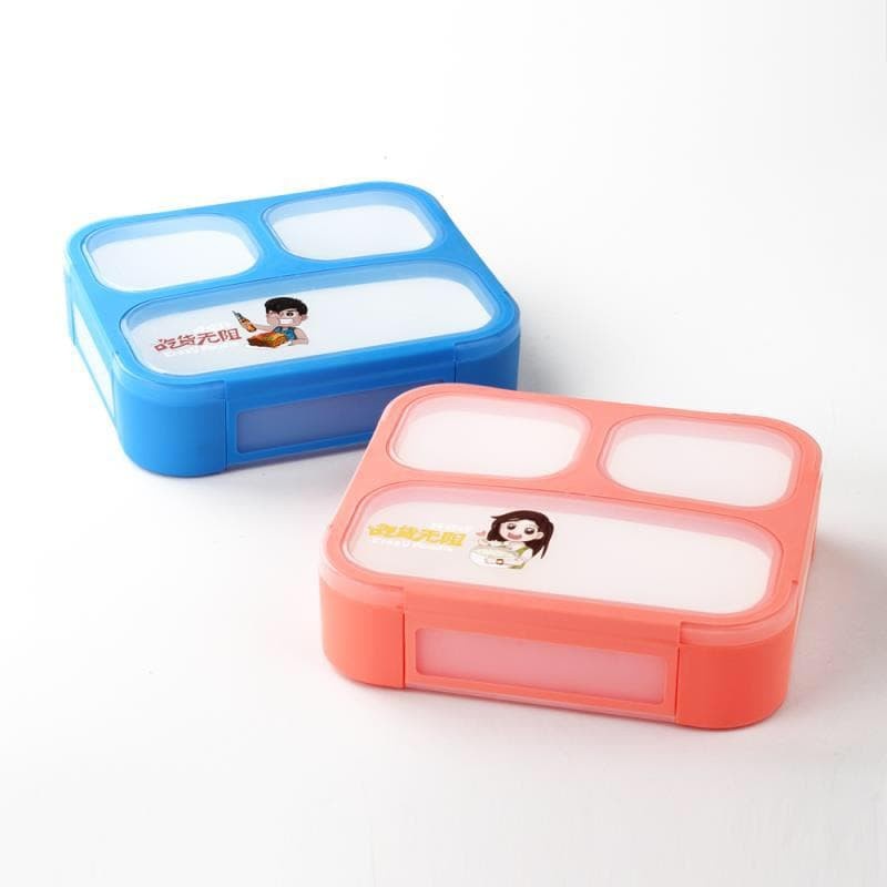 Jual Kotak Makan Lunch Box Yooyee 3 Sekat [ 633 ] | Shopee Indonesia