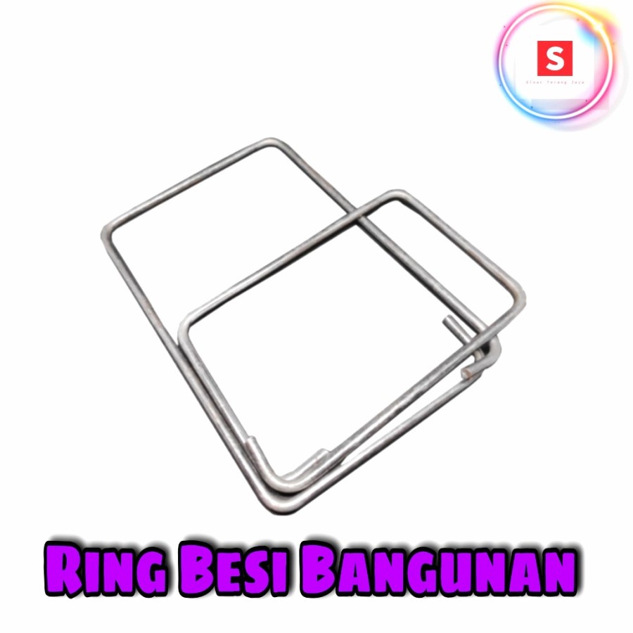 Jual Ring Cincin Besi Beton / Ring Behel 6 x 10 ( 1 ikat = 100 pc ...