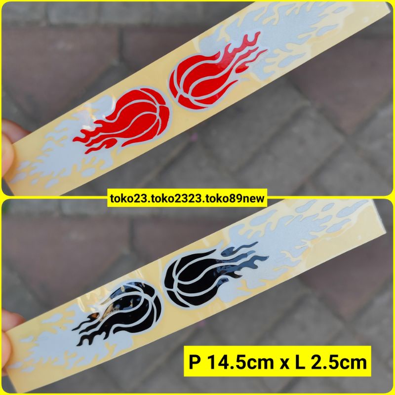 Jual stiker cutting motor keren stiker bola api | Shopee Indonesia