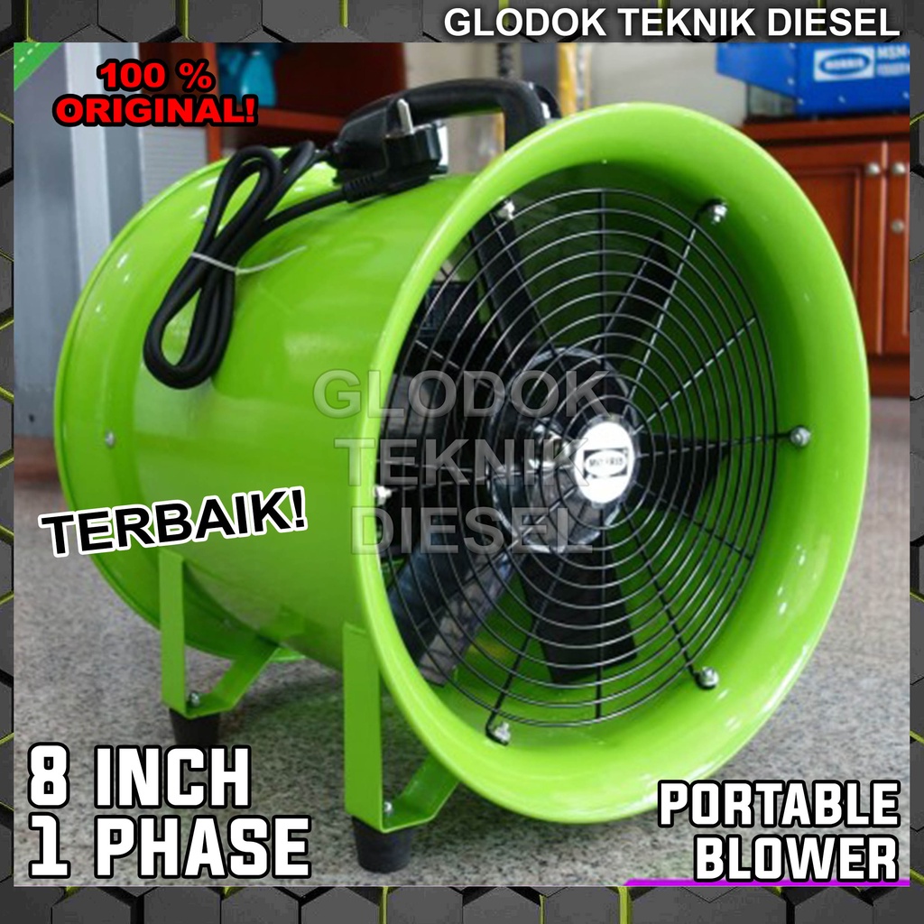 Jual Mesin Portable Blower Ventilator 8 INCH EXHAUST 8" TERBAIK ...