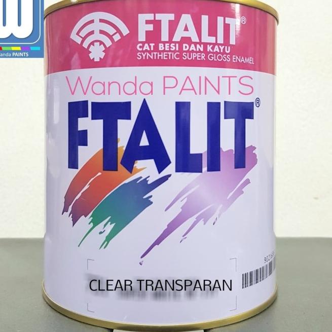 Jual CAT FTALIT CLEAR VARNISH TRANSPARAN (1 KG) | Shopee Indonesia