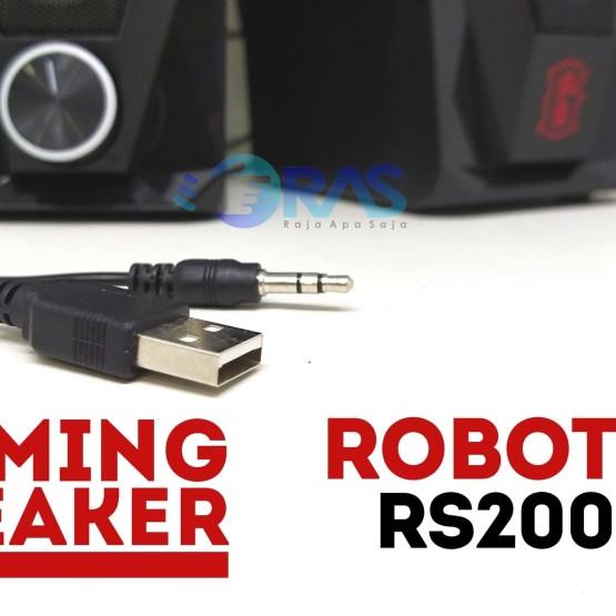 Jual Speaker Robot RS200 Spiker Speker Gaming E-Sport Esport LED RGB ...