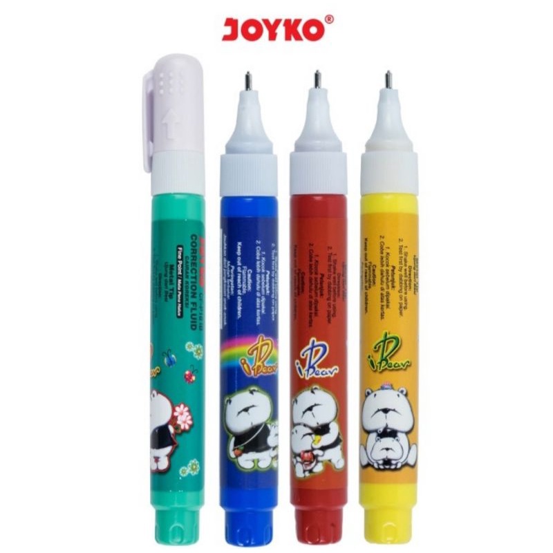 Jual Tip-ex Botol Joyko CF-P18IB Correction Fluid Animal | Shopee Indonesia
