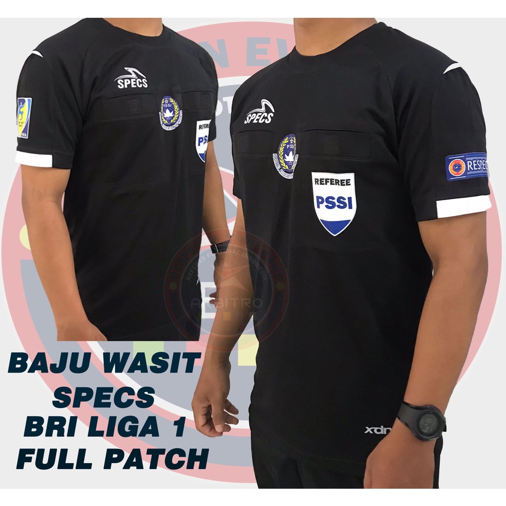 Jual REALPICT - BAJU WASIT SPECS BRI LIGA 1 MUSIM 2020/2021/2022 - FULL ...