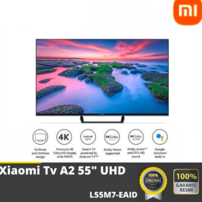 Jual XIAOMI 55 INCH SMART LED TV 55A4 4K ULTRA HD HDR ANDROID 9.0 ...