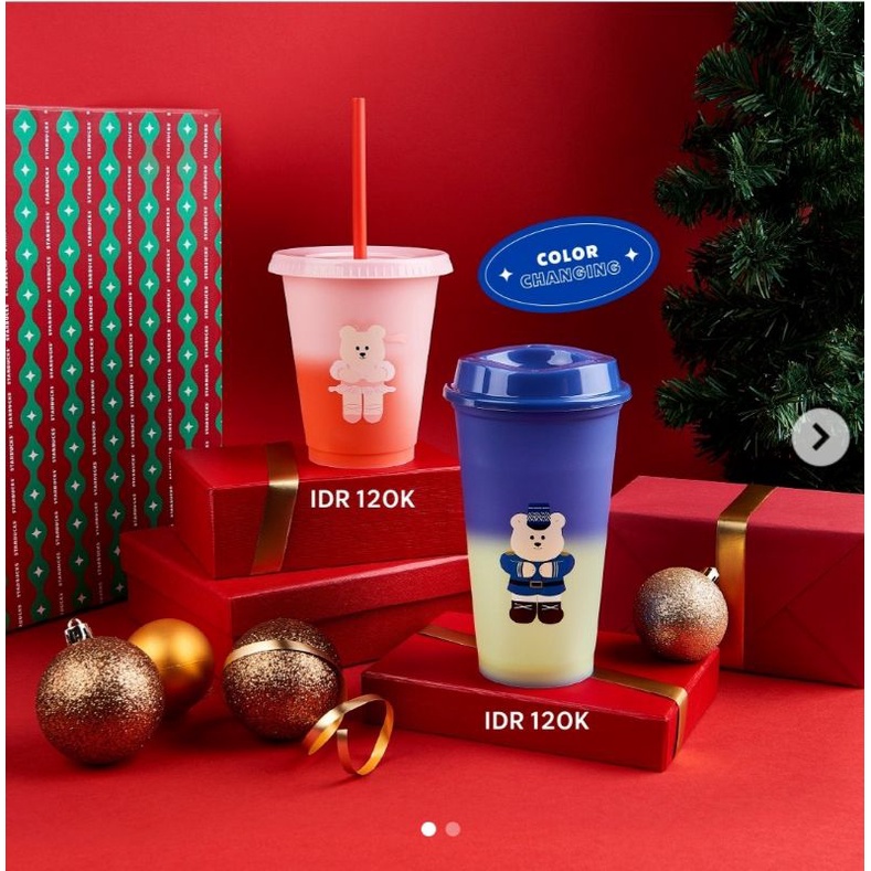Jual Starbucks Color Changing Nutcracker and Ballerina Reusable Cups ...
