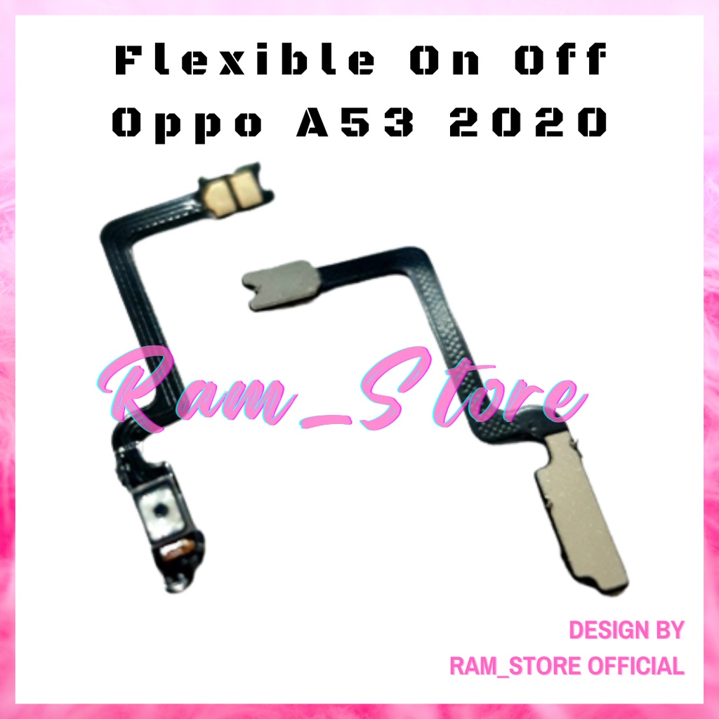 Jual Flexible On Off OPPO A53 2020 Power Original | Shopee Indonesia