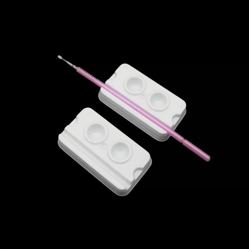 Jual (COD) Dental mixing bonding container tray / tempat etsa / kotak ...