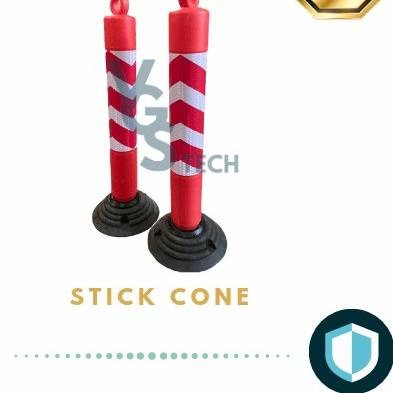 Jual T-top bollard stick cone plastik scotlight | Shopee Indonesia