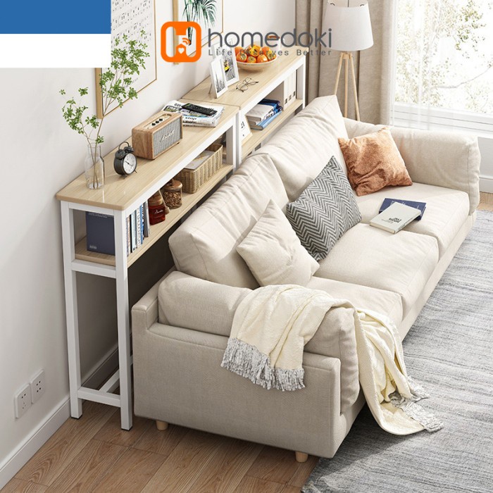 Jual Meja Bar Meja Console / Rak Sofa Persegi / Meja Konsol Minimalis ...