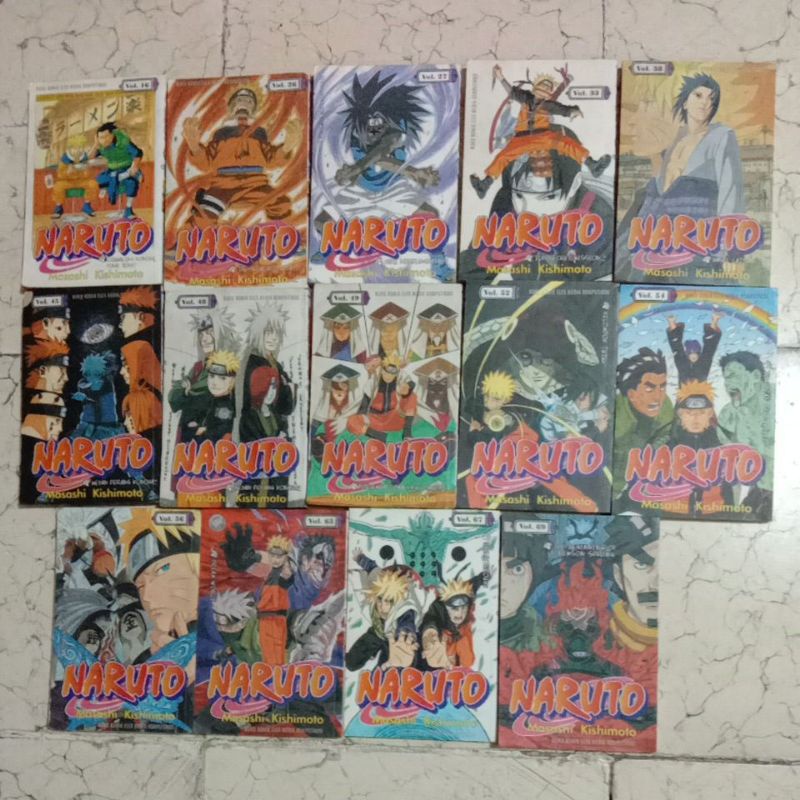 Jual Komik Naruto Masashi Kishimoto cabutan | Shopee Indonesia