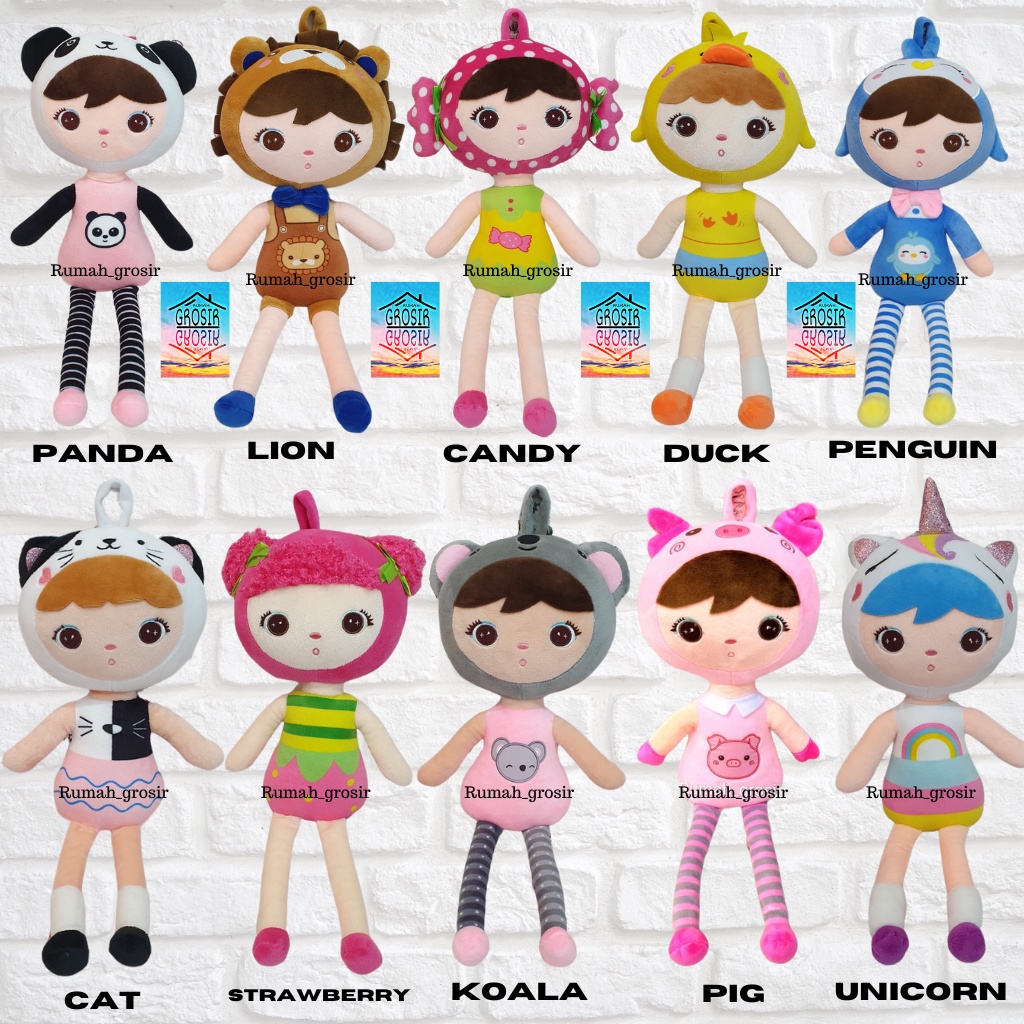 Jual Boneka Metoo Angela Panda Candy | Shopee Indonesia
