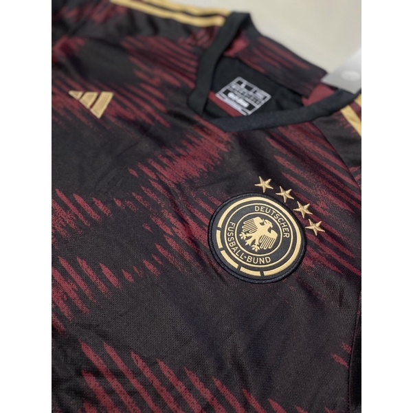 Jual Jersey Bola Grade Ori Top Grade Jerman Away World Cup 2022 Official | Shopee Indonesia