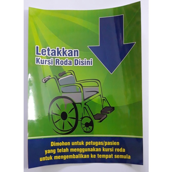 Jual Stiker Letakkan Kursi Roda Disini | Shopee Indonesia