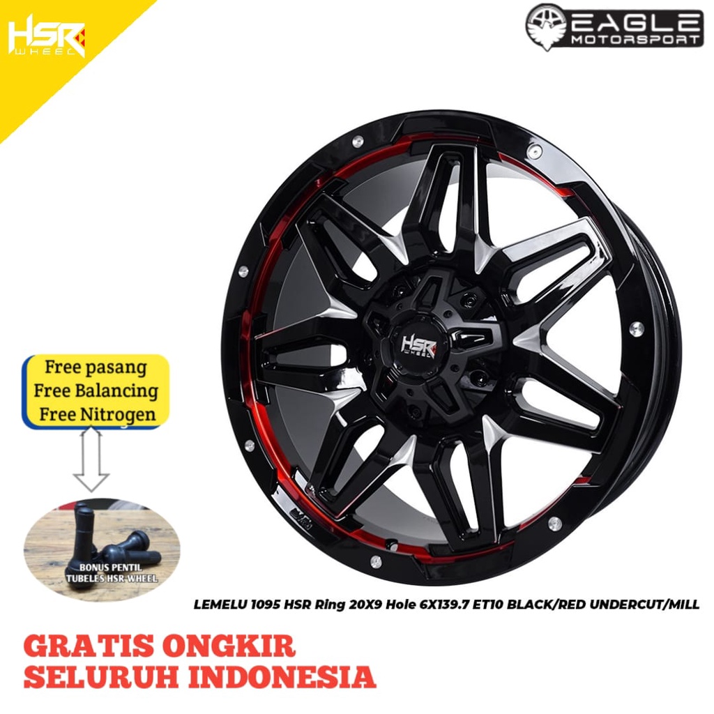 Jual EAGLE | VELG R20 RING 20 HSR LEMELU VELG MOBIL PAJERO FORTUNER FORD RANGER | Shopee Indonesia