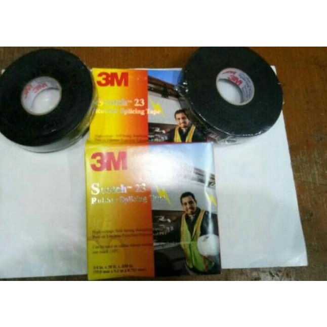 Jual Isolasi Rubber / Rubber Splicing Tape Scotch 23 3M | Shopee Indonesia