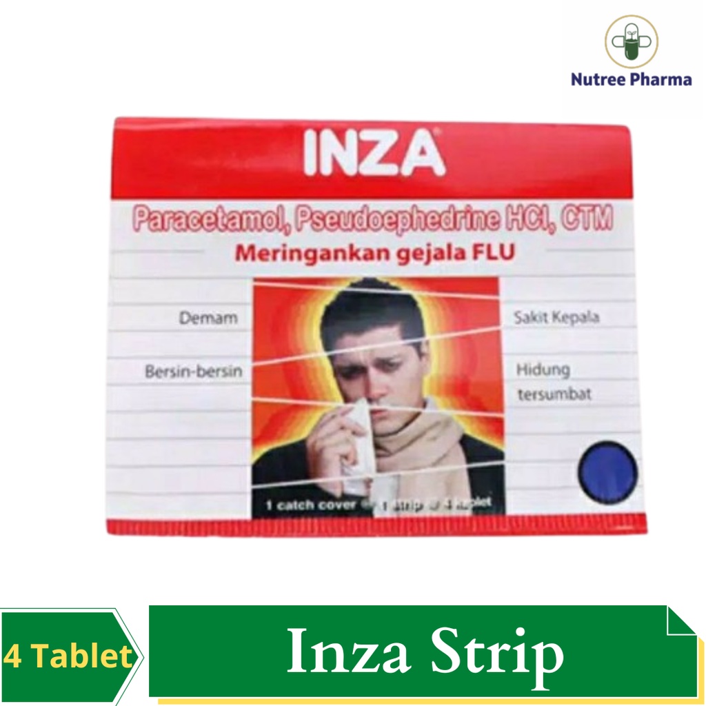 Jual INZA STRIP ISI 4 TABLET | Shopee Indonesia
