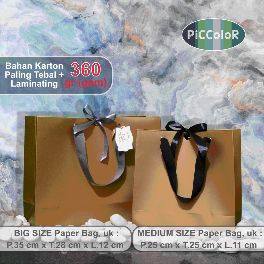 Jual PREMIUM LUX GIFT PAPERBAG (BIG & MEDIUM SIZE) / PREMIUM PAPER BAG ...