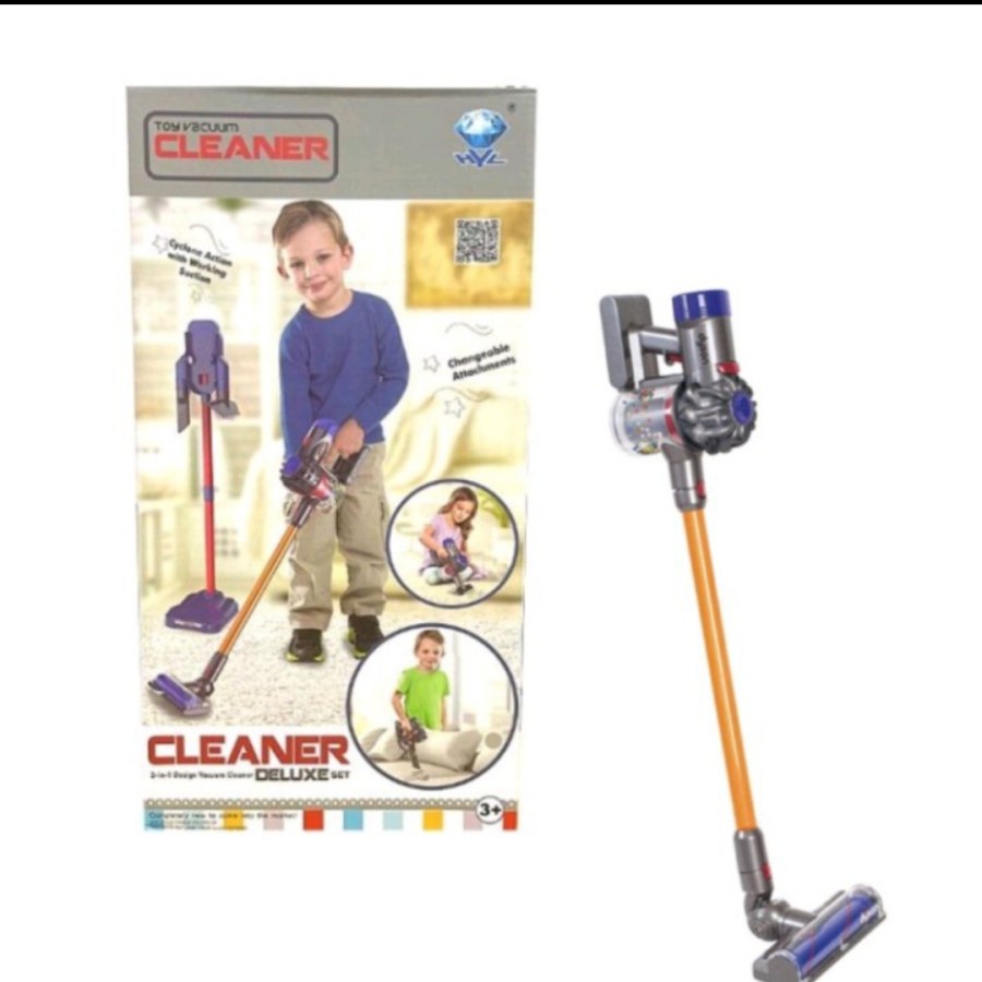 Jual mainan anak vacum cleaner 3 in 1 deluxe set | Shopee Indonesia