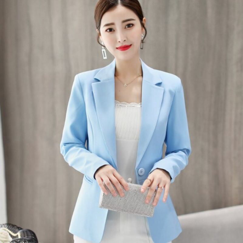 Jual blazer cewek kantor _ blazer wanita formal _ jas wanita merah ...