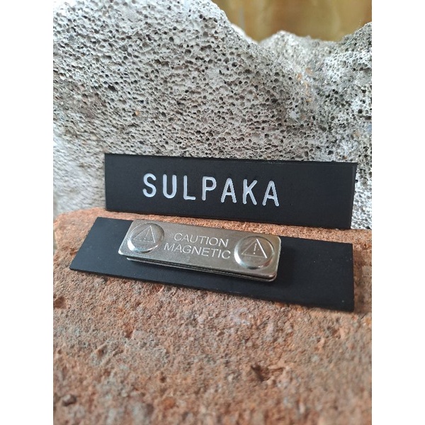 Jual papan nama dada magnet | Shopee Indonesia