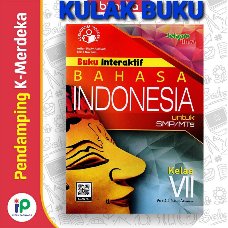 Jual Buku pendamping Bahasa indonesia SMP/MTS Kelas VII,7 kurikulum merdeka Intan Pariwara ...