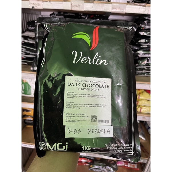 Jual Powder Drink Verlin Choco Dark 1 Kg | Shopee Indonesia